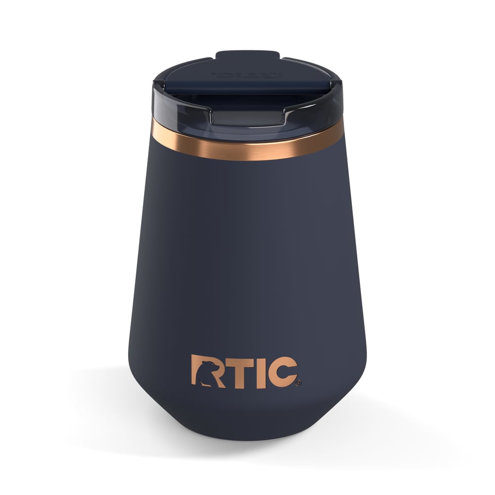 12oz Happy Hour Wine Tumbler, Dark Midnight Dust | RTIC